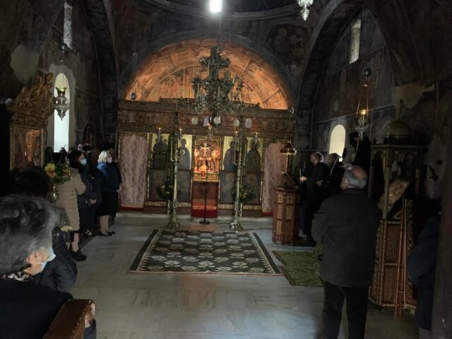 Καθολικό - ΙΕΡΑ ΜΟΝΗ ΑΓΙΩΝ ΑΝΑΡΓΥΡΩΝ ΠΑΡΝΩΝΟΣ